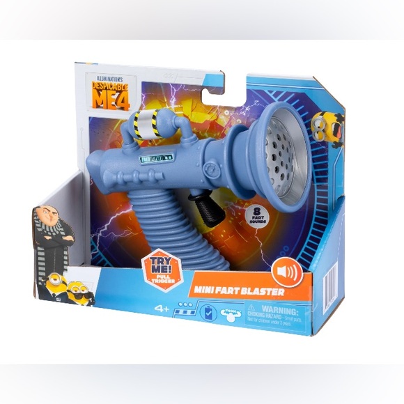 Disney | Toys | Despicable Me 4 Sfx Mini Fart Blaster8 Different Silly ...